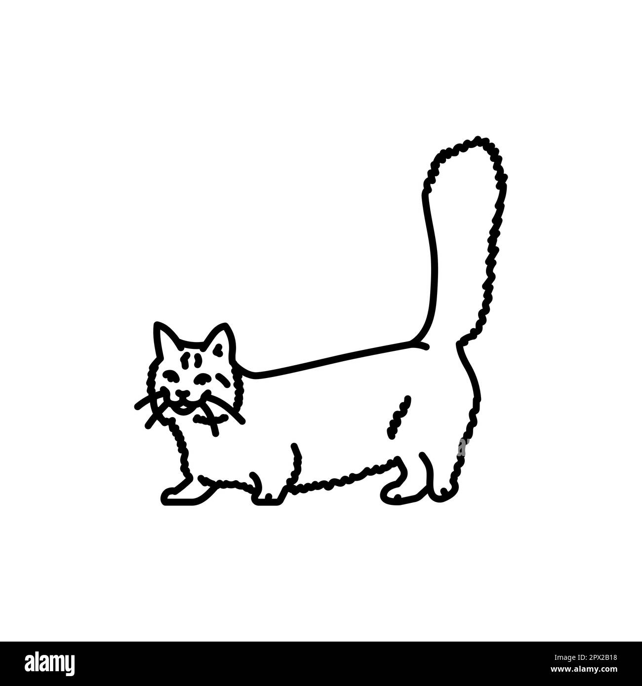 Munchkin cat Stock Vector Images - Alamy