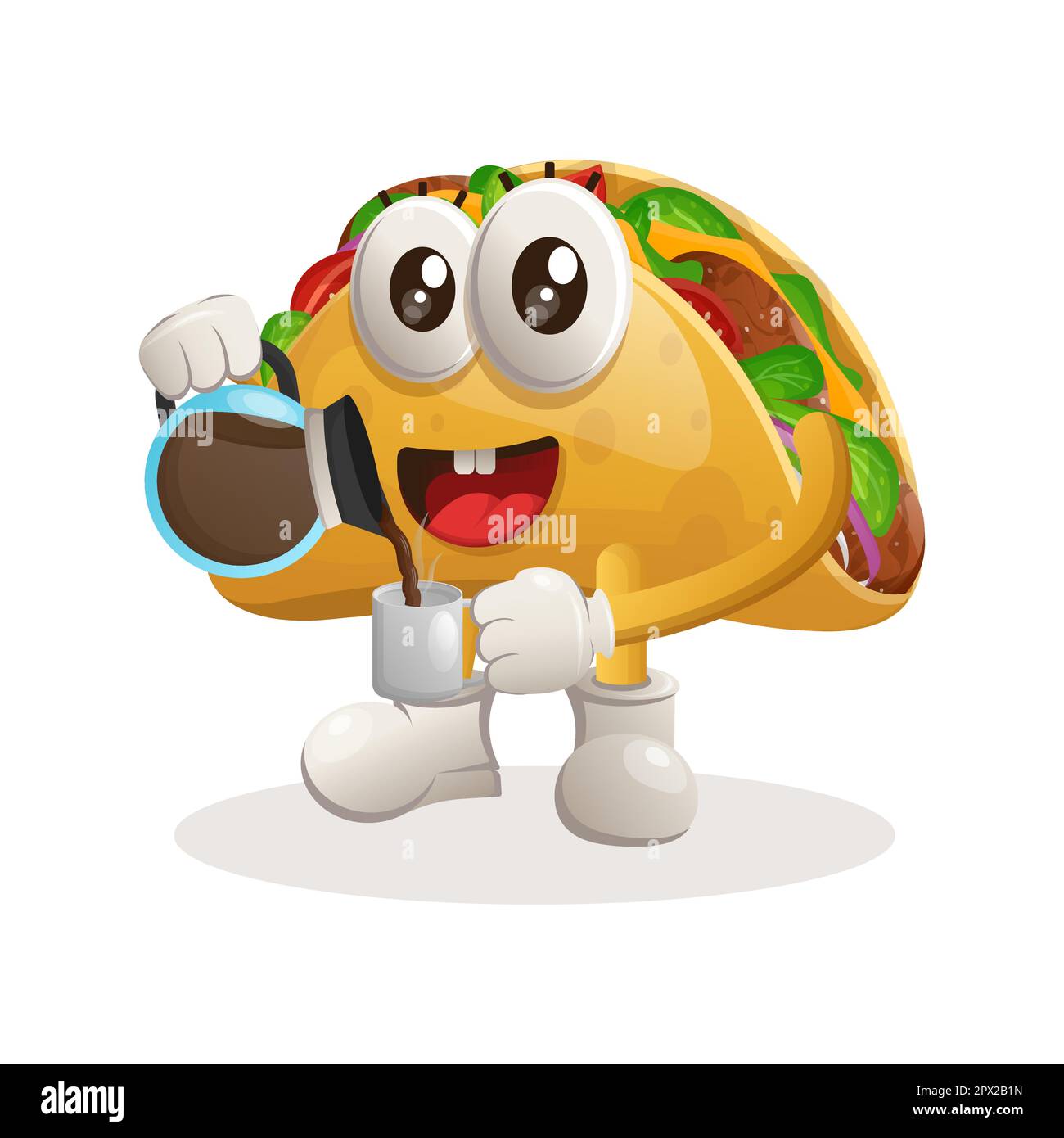 Mexican coffee Stock Vector Images - Alamy