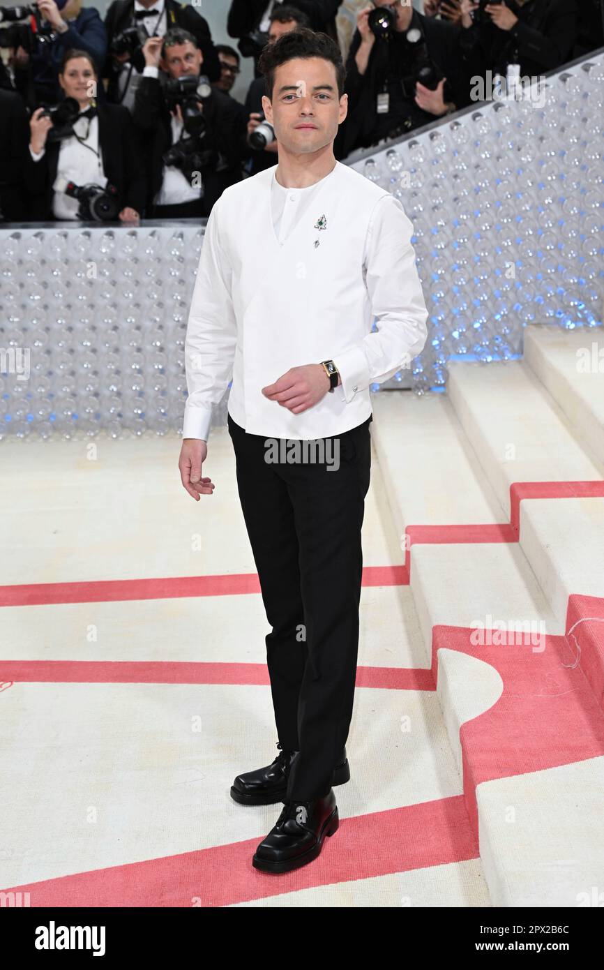 Photo by: DPRF/STAR MAX/IPx 2023 5/1/23 Rami Malek at the 2023 Costume ...