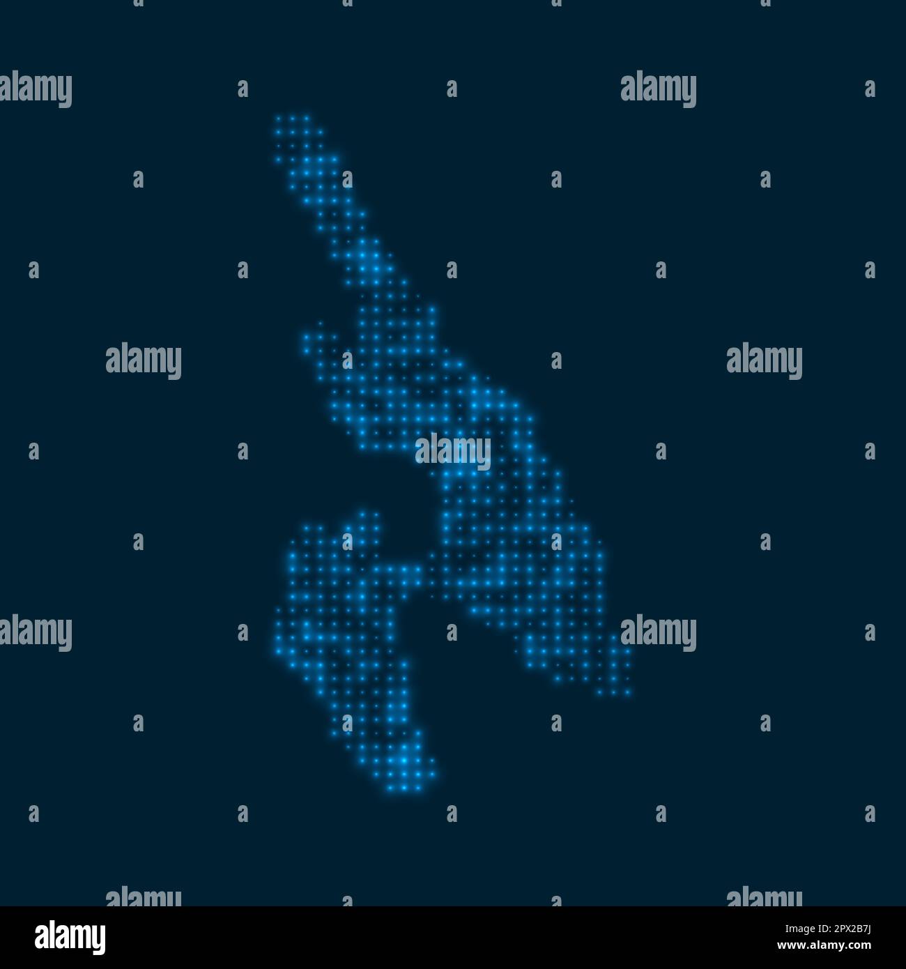 Abstract background blue neon glowing Stock Vector Images - Alamy