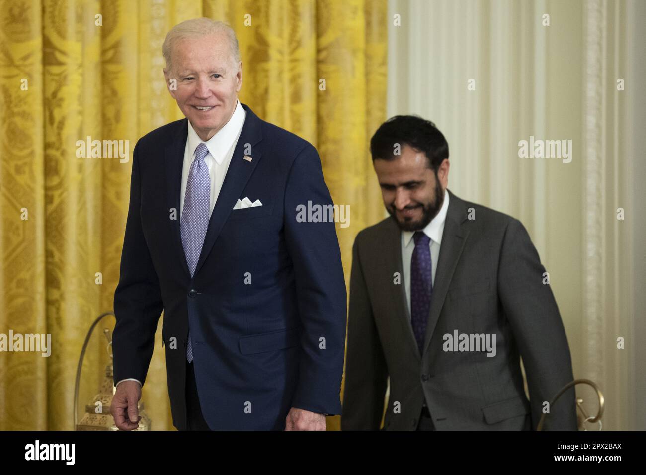 Washington, United States. 01st May, 2023. US President Joe Biden (L ...