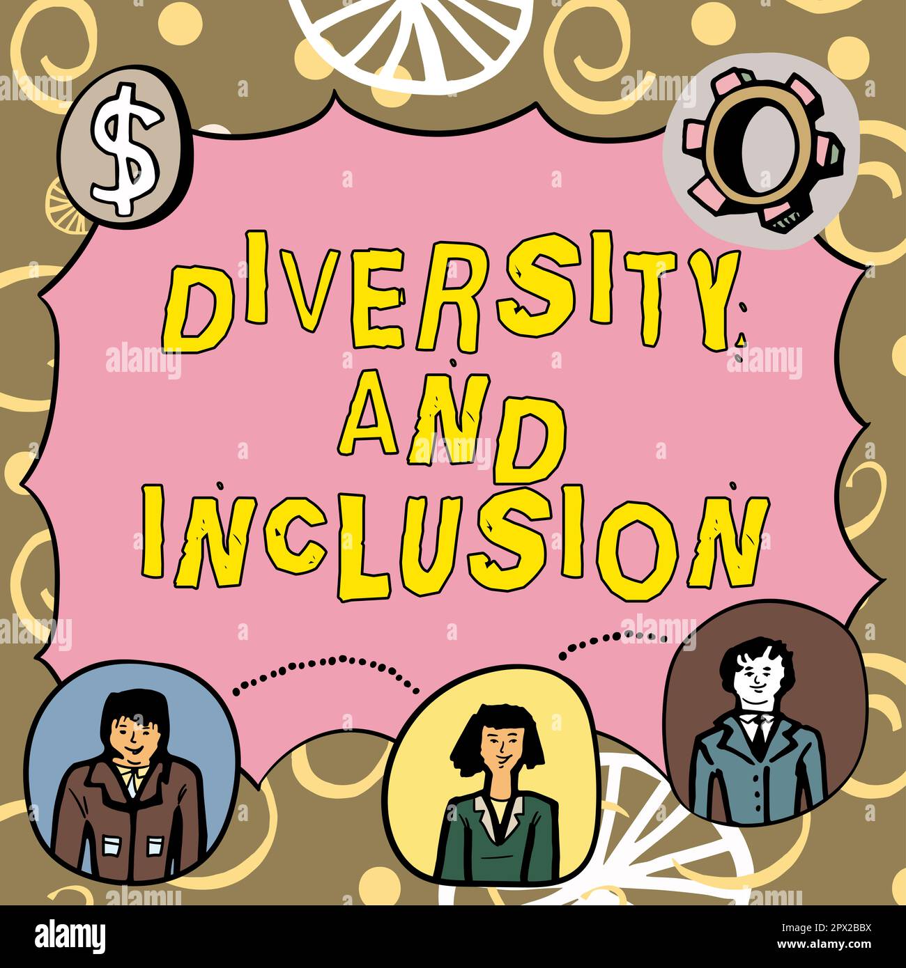 Sign displaying Diversity And Inclusion, Conceptual photo range human ...