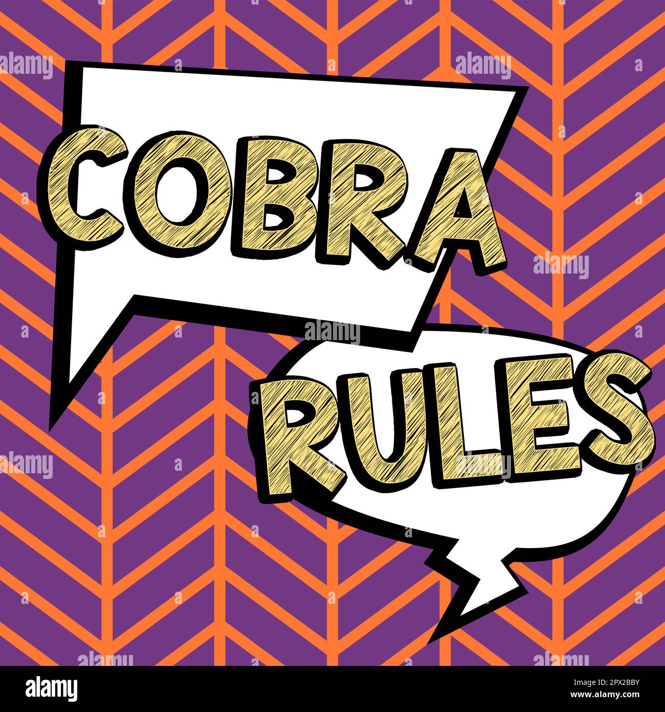 Text caption presenting Cobra Rules, Concept meaning gives workers who ...