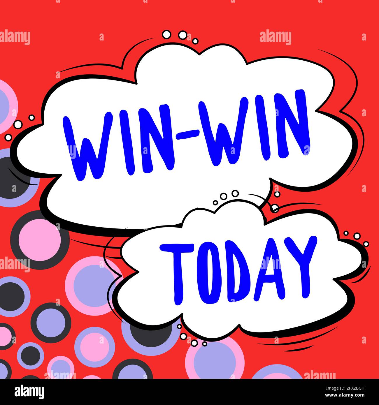 Inspiration showing sign Win Win, Business overview Strategy for both ...