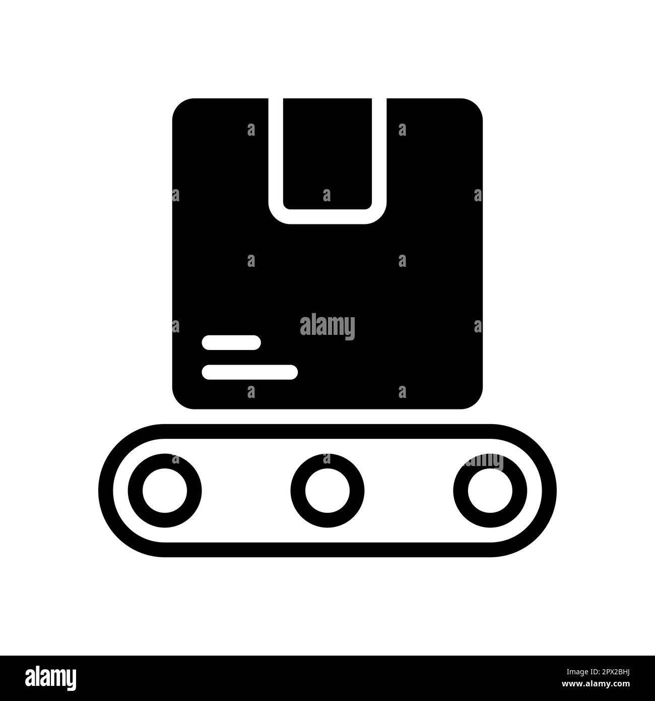 Icon conveyor, to make it easier for humans to organize and sort goods ...