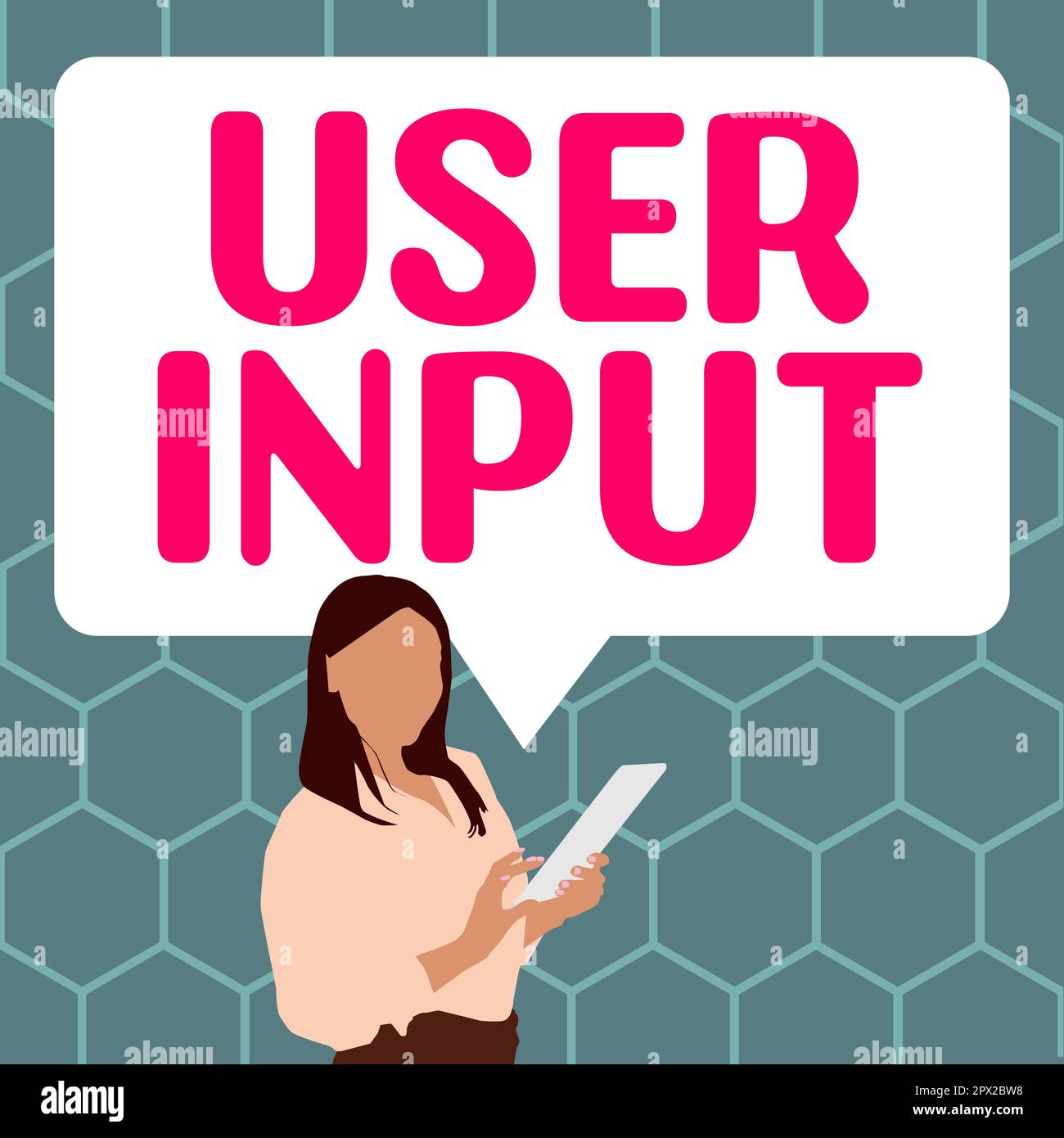 Writing Displaying Text User Input Business Showcase Any Information Or Data That Is Sent To A