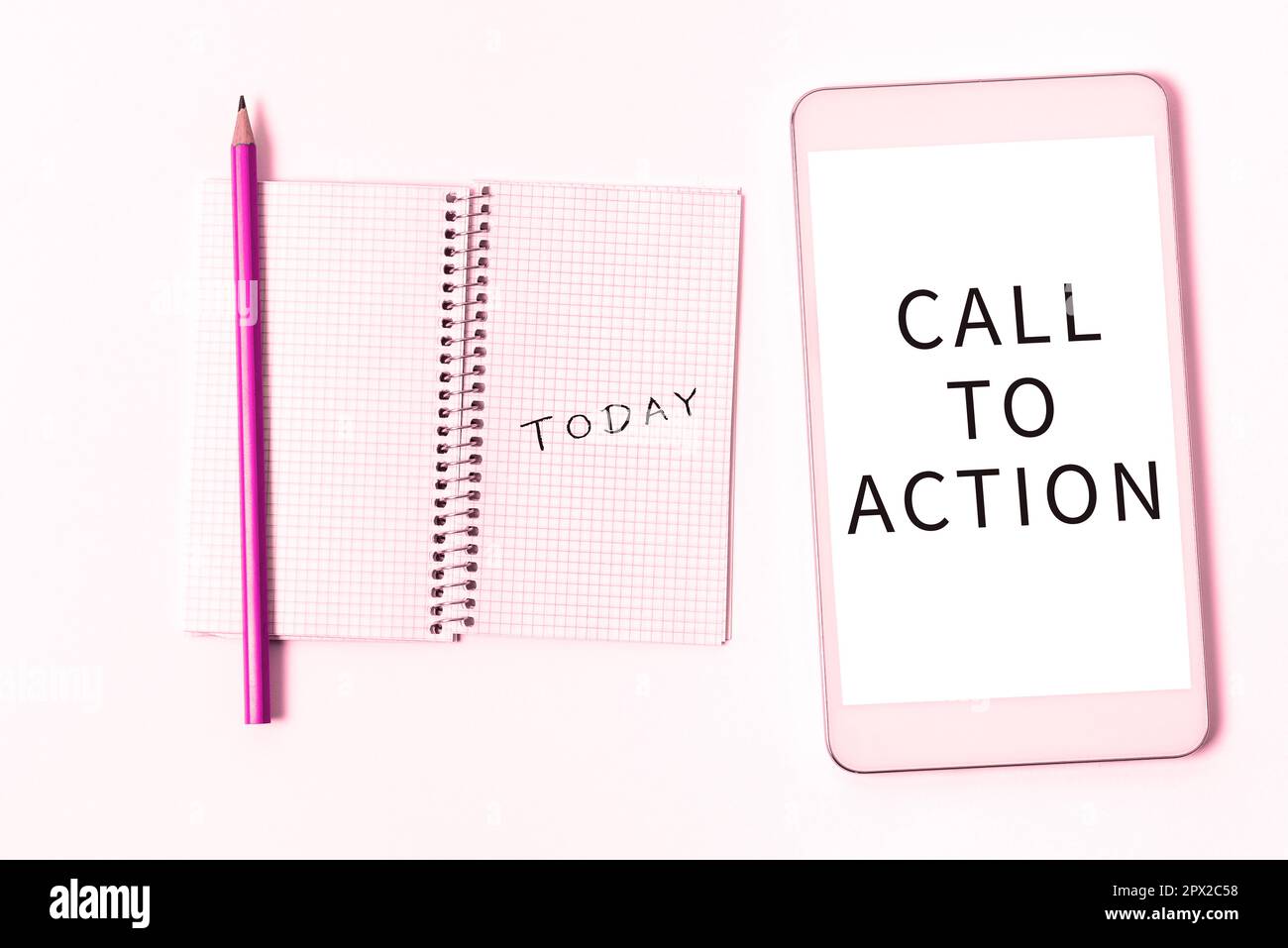 Hand writing sign Call To Action, Word Written on Encourage Decision ...