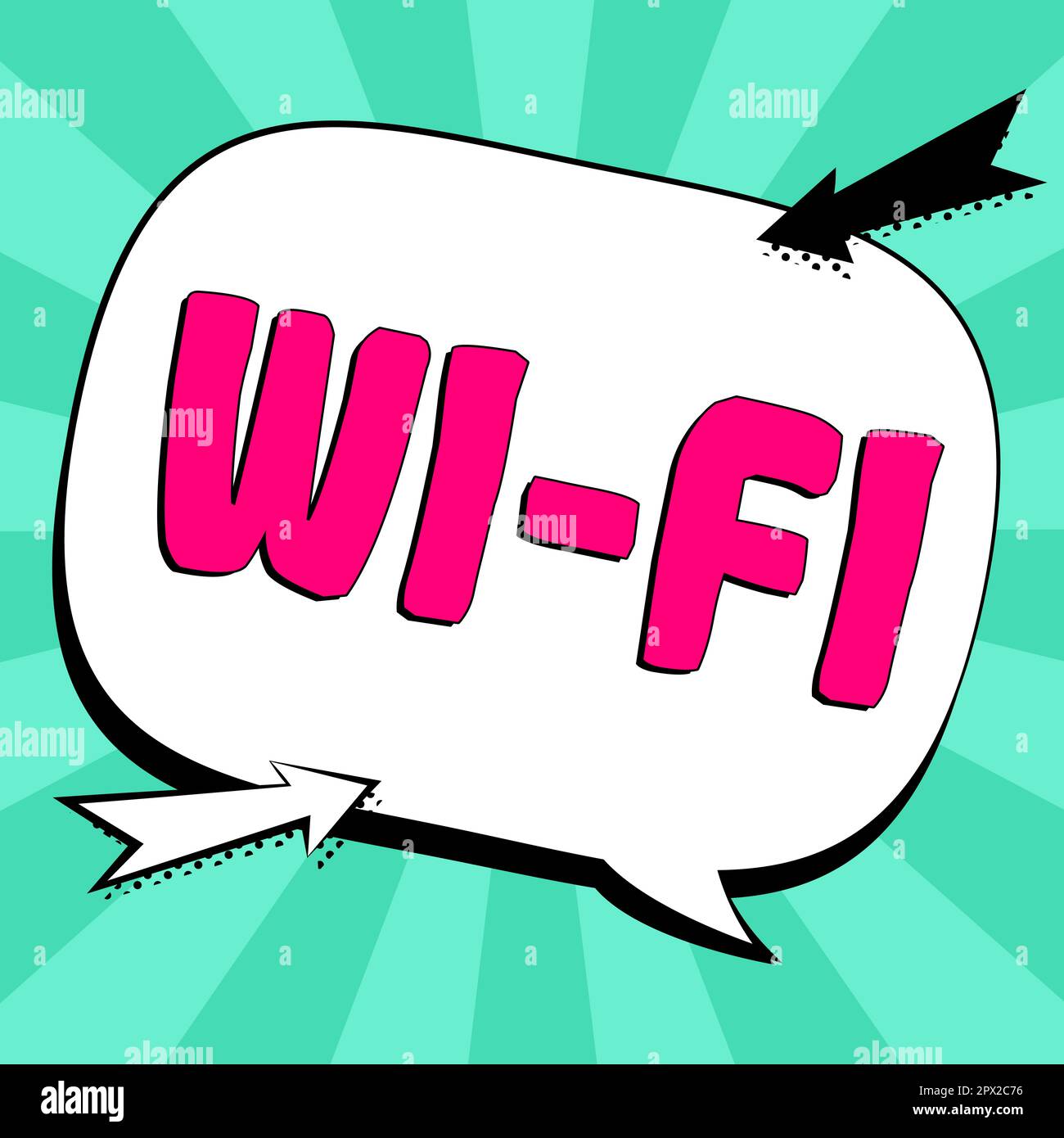 Sign displaying Wi Fi, Business showcase radio technologies commonly ...