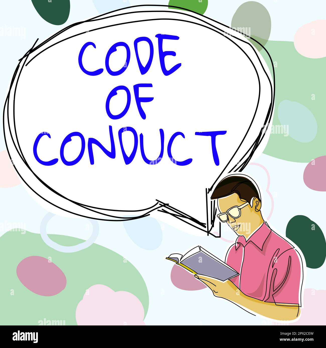Handwriting text Code Of Conduct, Business idea Ethics rules moral ... Handwriting text Code Of Conduct, Business idea Ethics rules moral ...