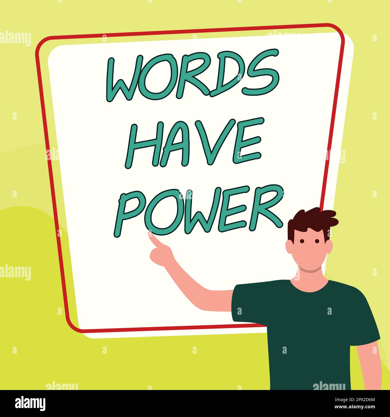Hand writing sign Words Have Power, Internet Concept Energy Ability to ...