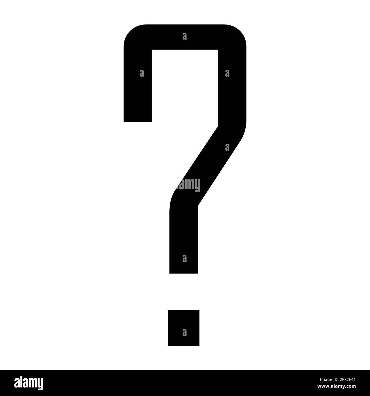 Question icon mark, help or ask bubble graphic symbol, web faq vector ...