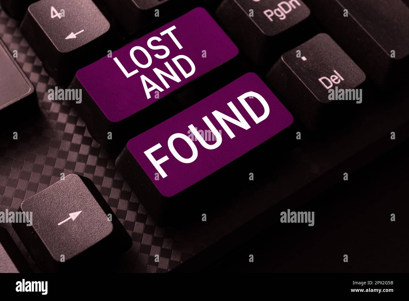 Hand writing sign Lost And Found, Conceptual photo Place where you can ...