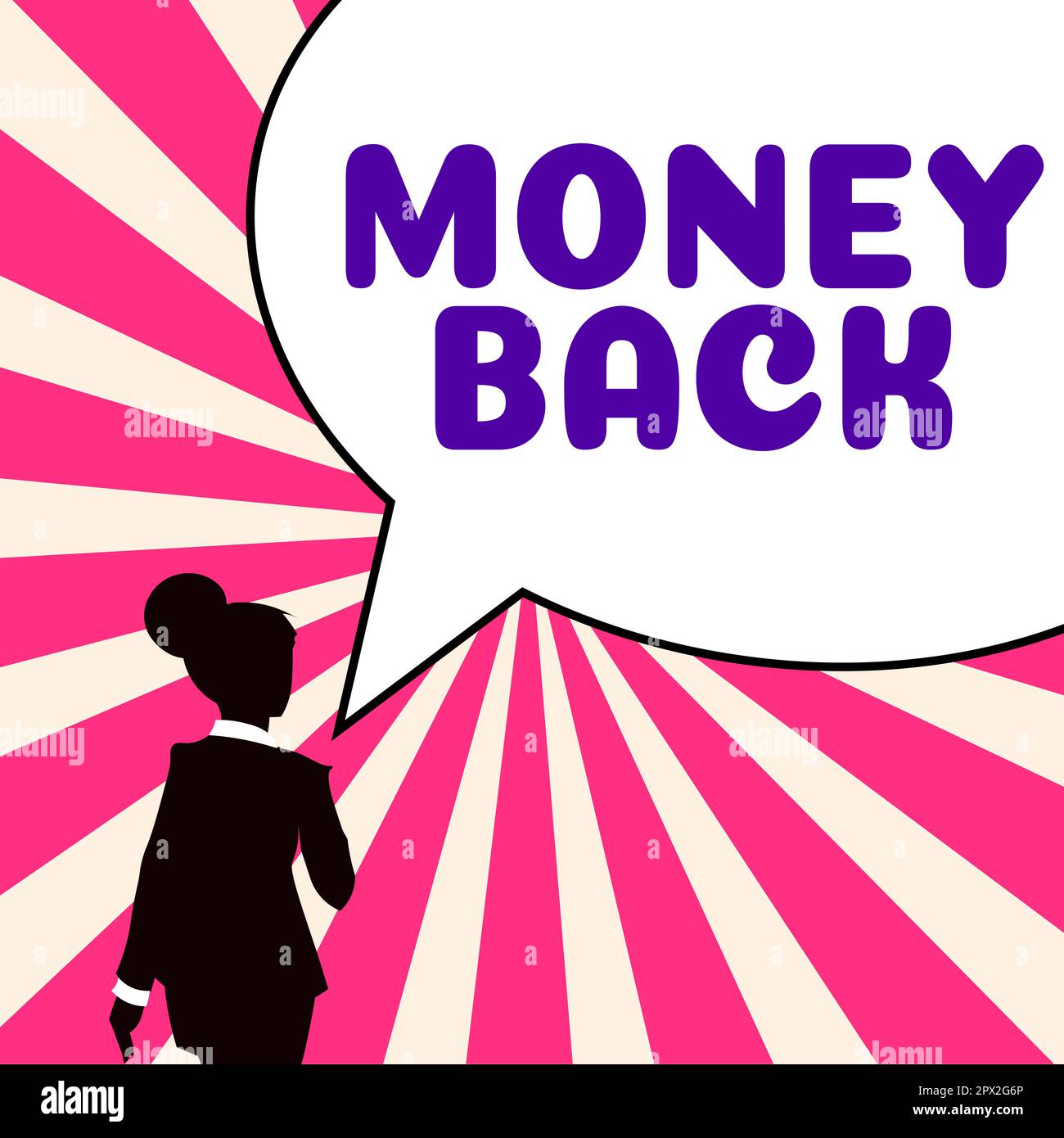 Handwriting text Money Back, Internet Concept get what you paid in ...