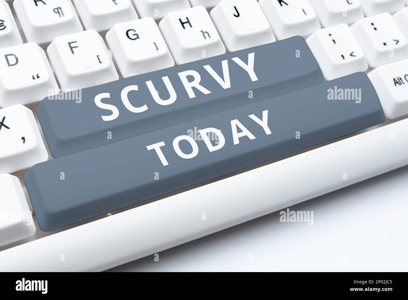 Text caption presenting Scurvy, Concept meaning disease caused by a ...