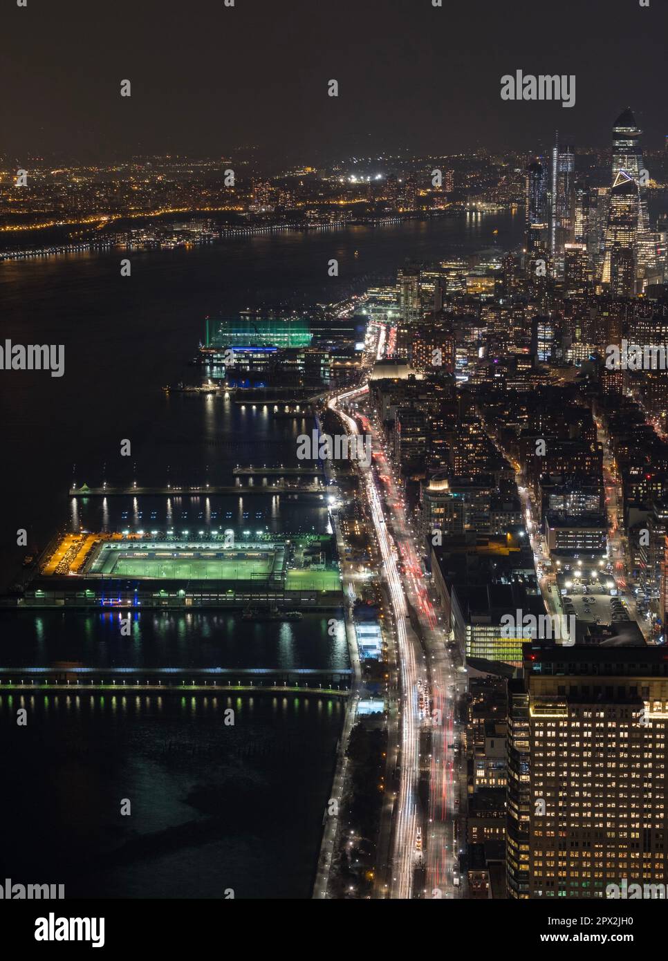 Manhattan, New York, USA - December 12th 2018: View from the ...