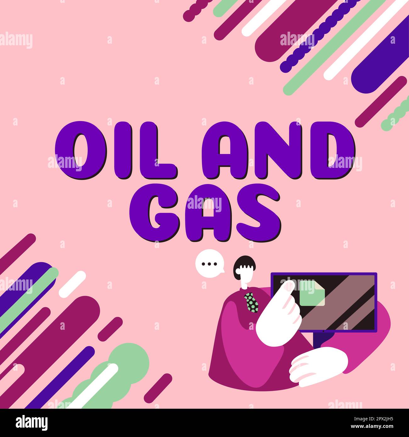 Conceptual display Oil And Gas, Business idea Exploration Extraction ...