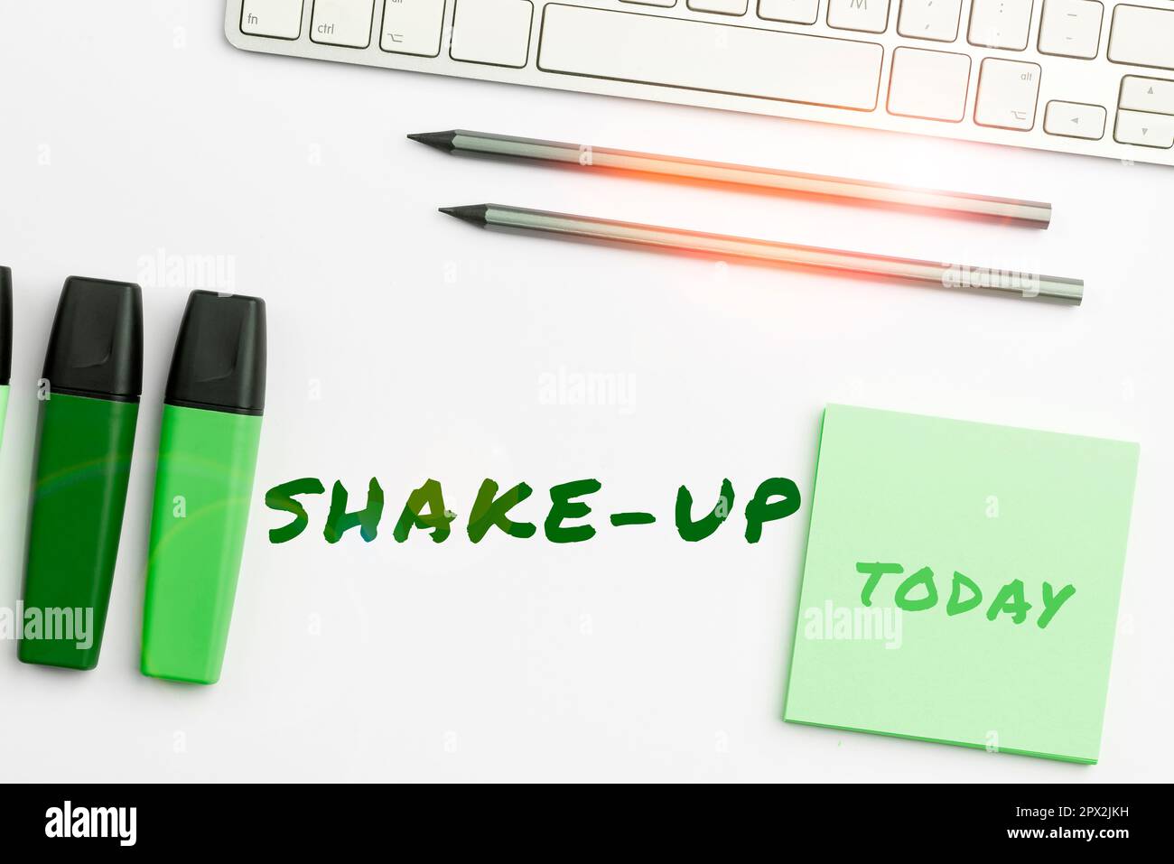 Text showing inspiration Shake Up, Business showcase way of meeting ...