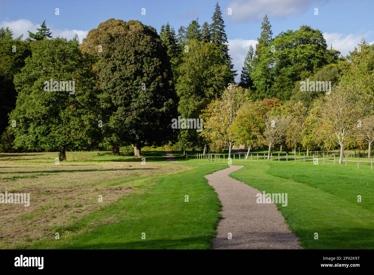 Glamis Castle is situated beside the village of Glamis in Angus ...