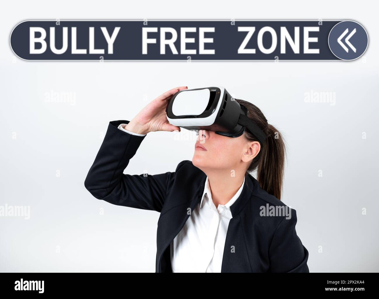 Text showing inspiration Bully Free Zone, Conceptual photo Be ...