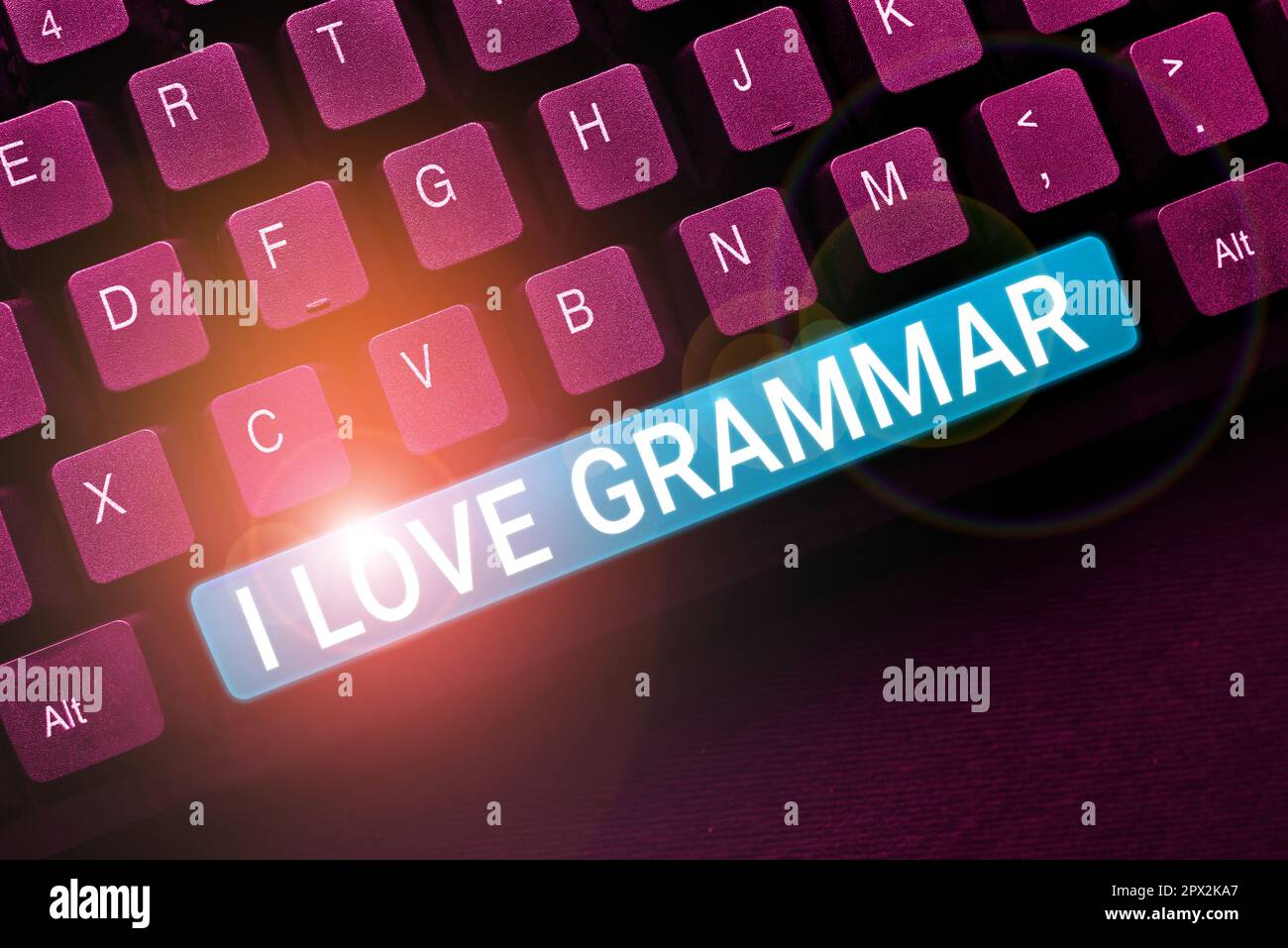 Inspiration showing sign I Love Grammar, Concept meaning act of ...