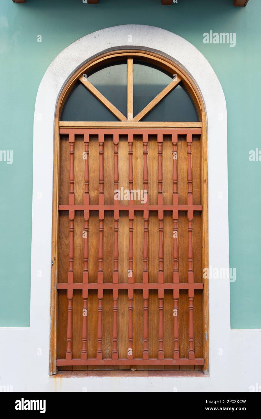 arch window facade. photo of window exterior. house with window outdoor ...