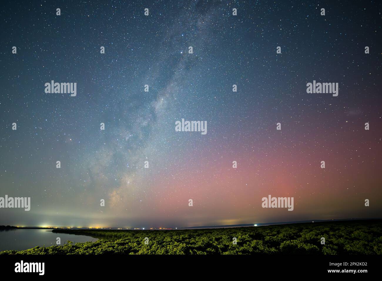 Aurora Australis from Victoria Australia Stock Photo - Alamy