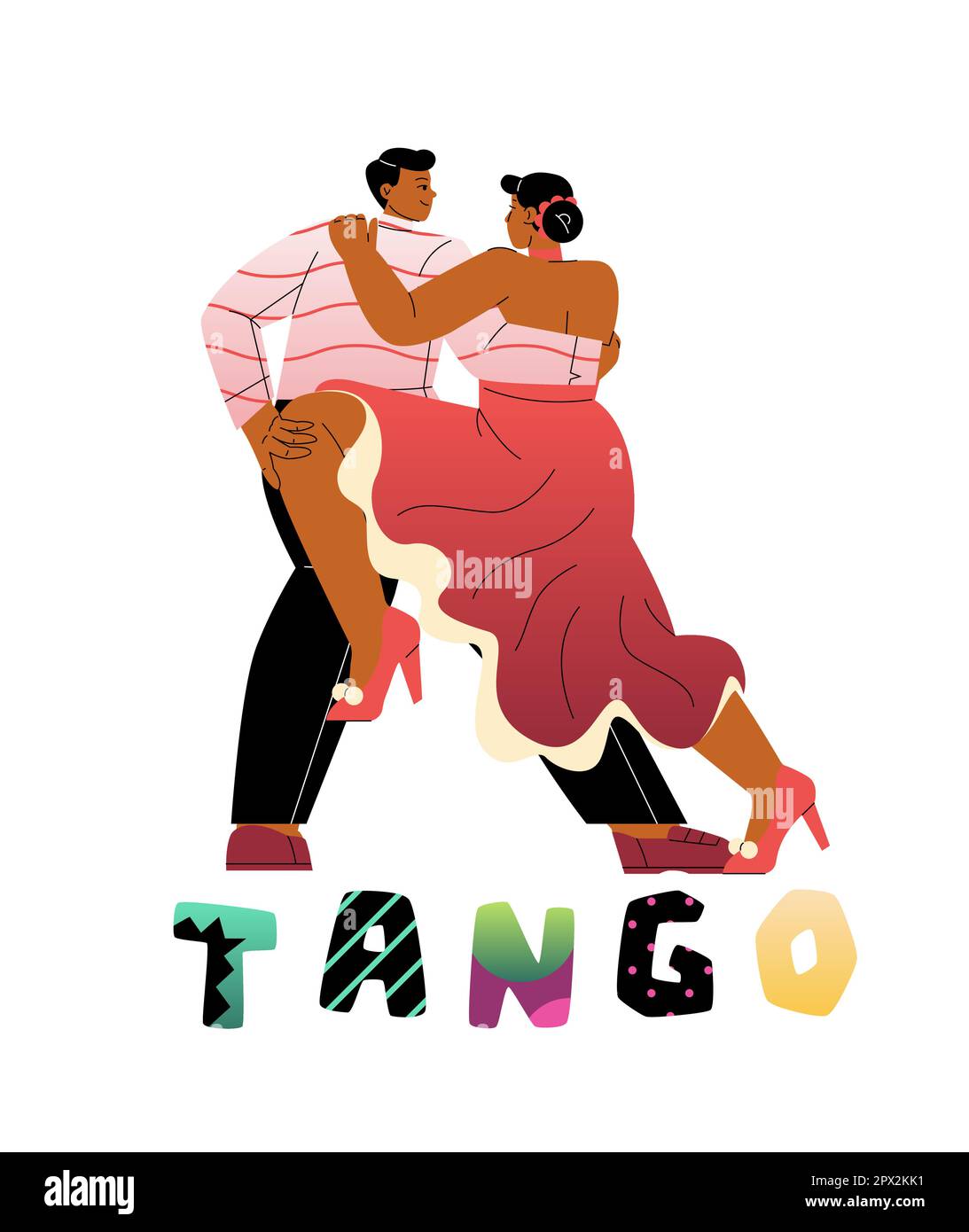 Brazil dancing club Stock Vector Images - Alamy