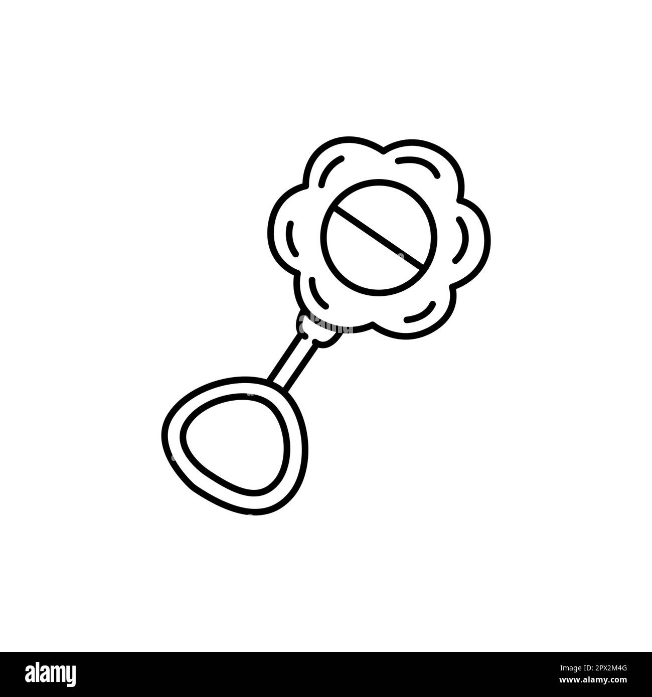 Baby Rattle Drawing at Antonio Fore blog