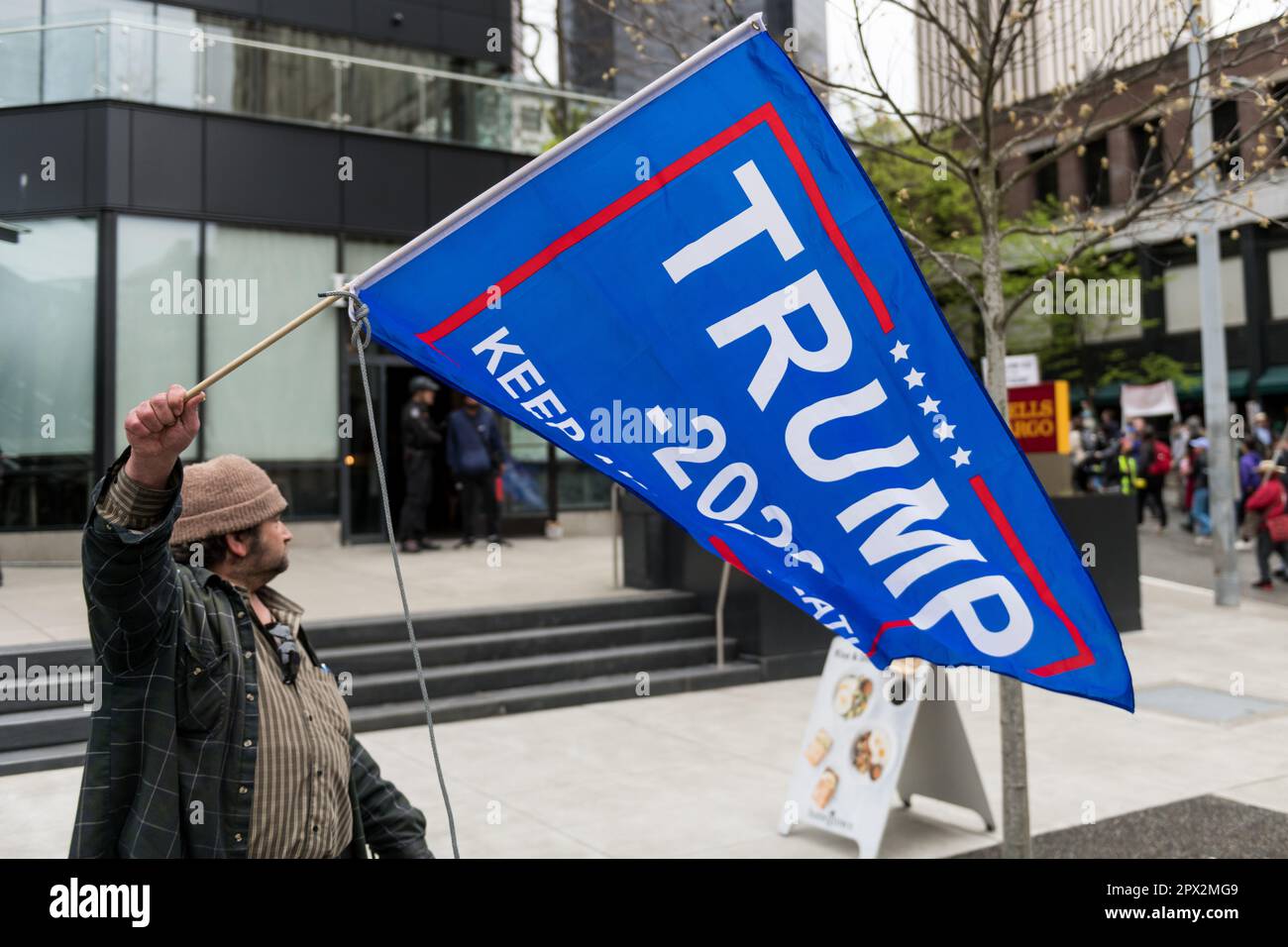 Donald trump 2023 rally hi-res stock photography and images - Alamy