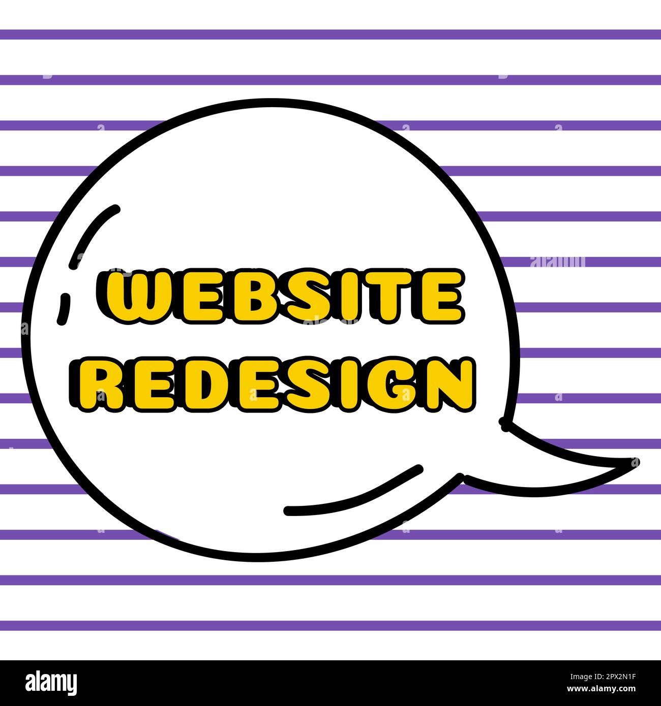 Sign displaying Website Redesign, Business showcase modernize improver ...