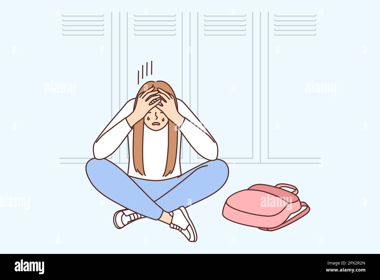 Schoolgirl in trouble hi-res stock photography and images - Alamy