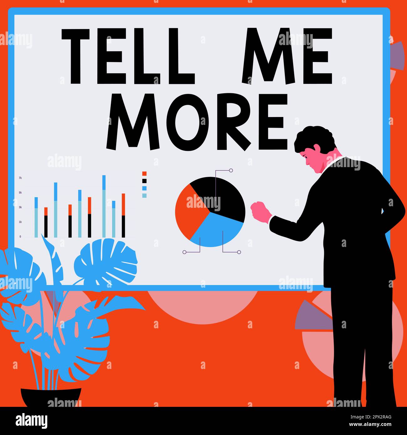 Conceptual caption Tell Me More, Concept meaning A call to start a ...