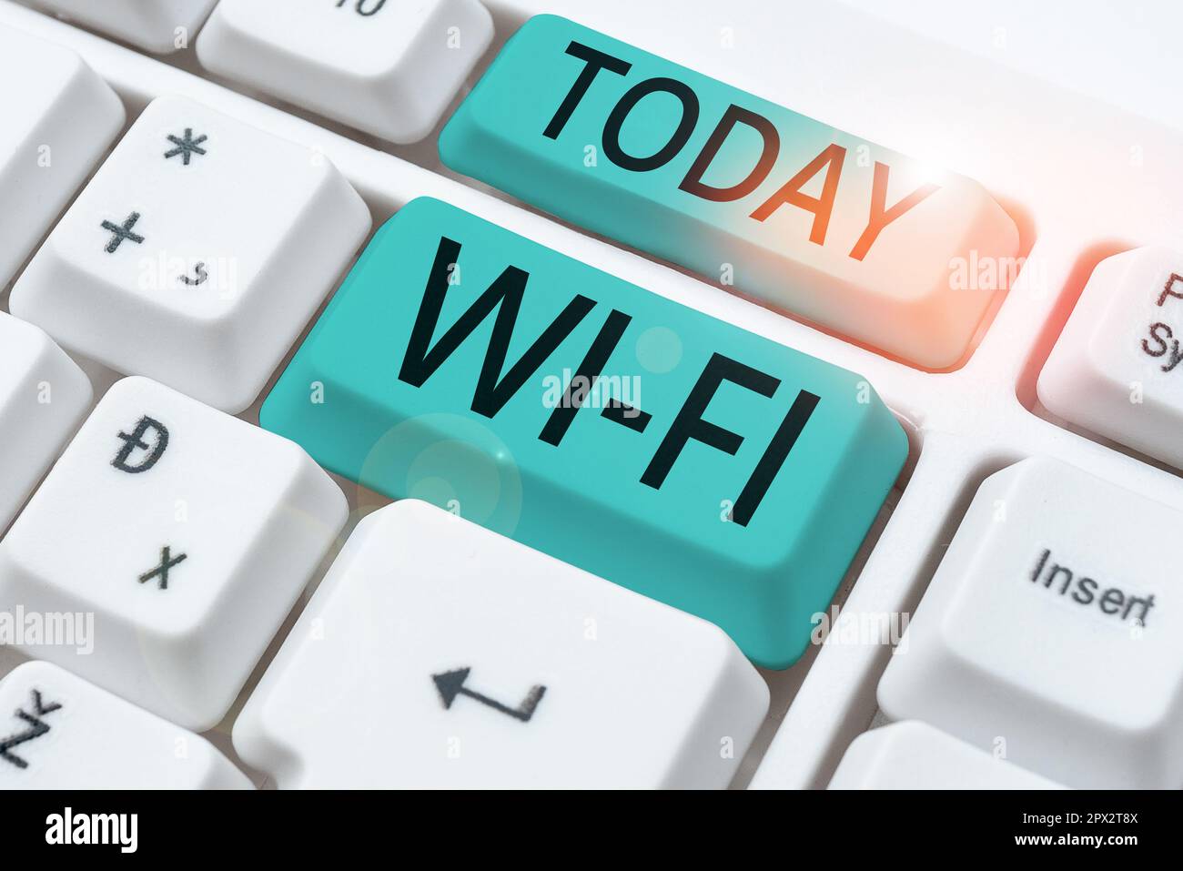 Conceptual display Wi Fi, Internet Concept radio technologies commonly ...