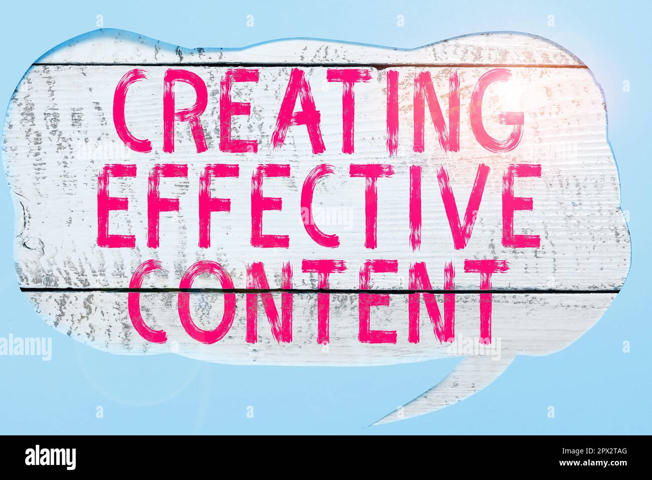 Conceptual display Creating Effective Content, Business overview ...