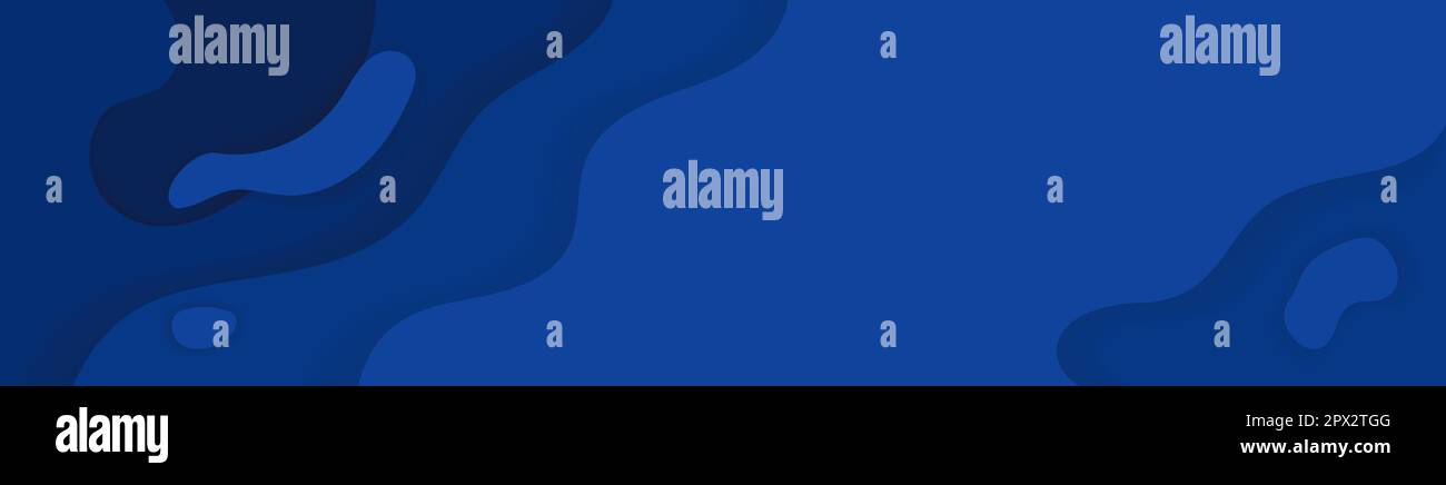 Blue cutout background, vector illustration Stock Vector Image & Art ...