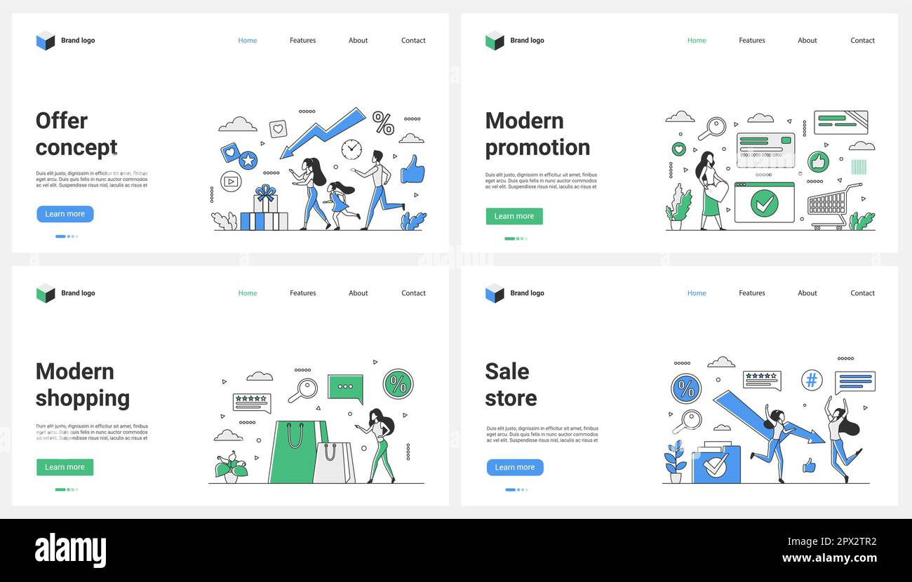 Family run store Stock Vector Images - Alamy