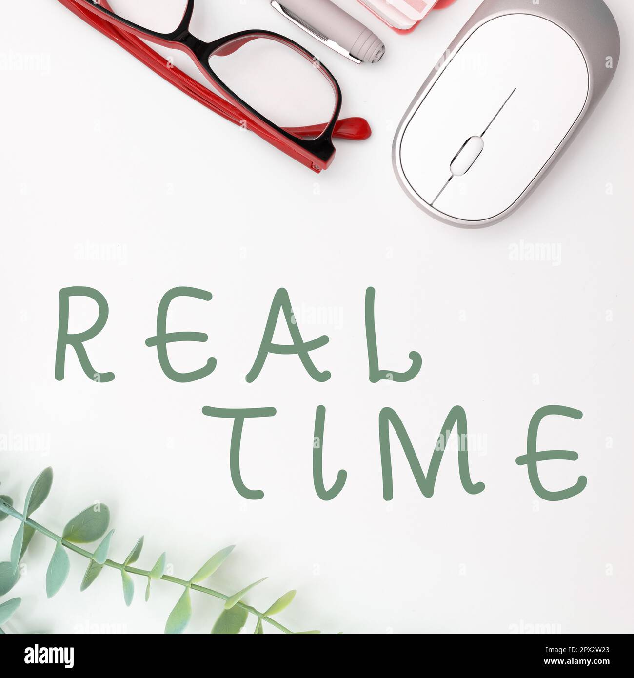 Sign displaying Real Time, Internet Concept the actual time during ...