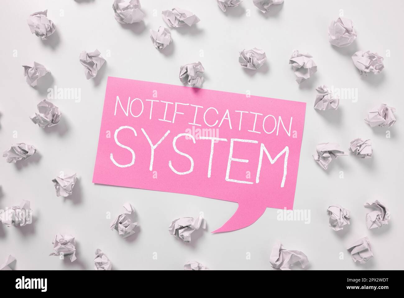 Inspiration showing sign Notification System, Business concept Do not ...