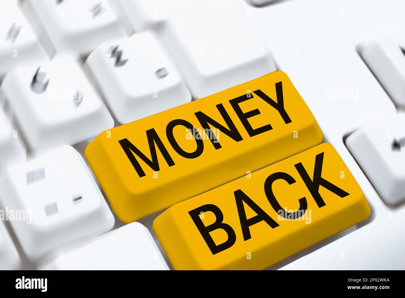 Hand writing sign Money Back, Business showcase get what you paid in ...