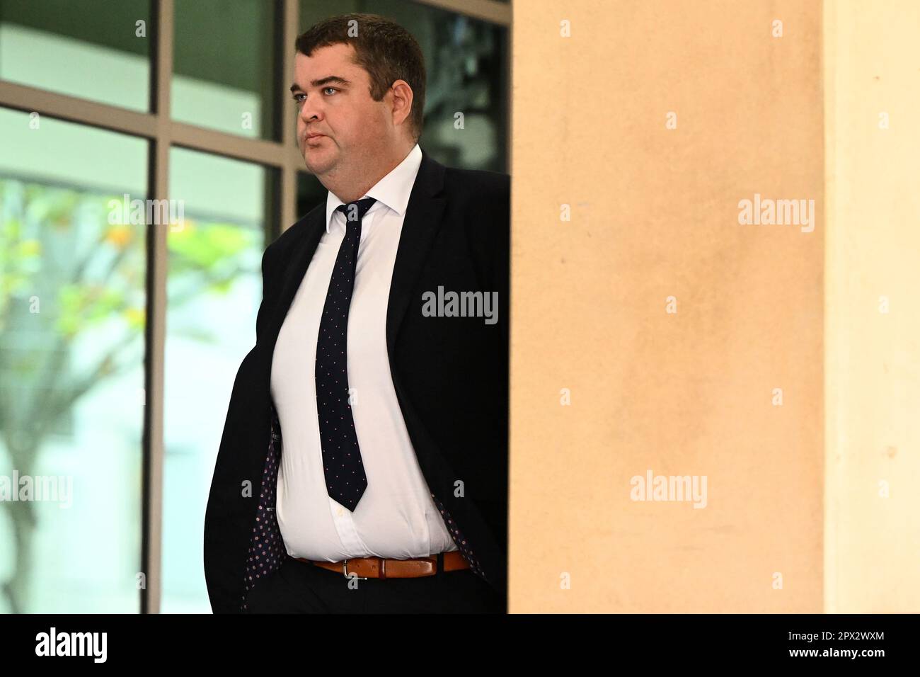 Timothy Whittaker arrives at the Melbourne Magistrates Court in ...