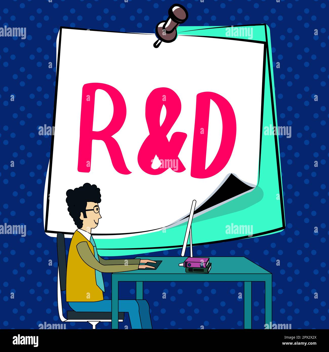 Text caption presenting R D, Business approach test of knowledge as ...