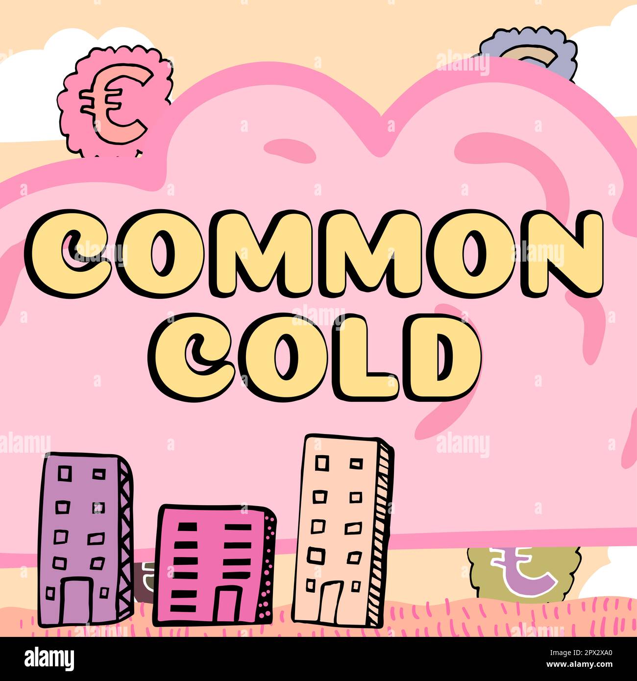 Inspiration showing sign Common Cold, Business idea viral infection in ...