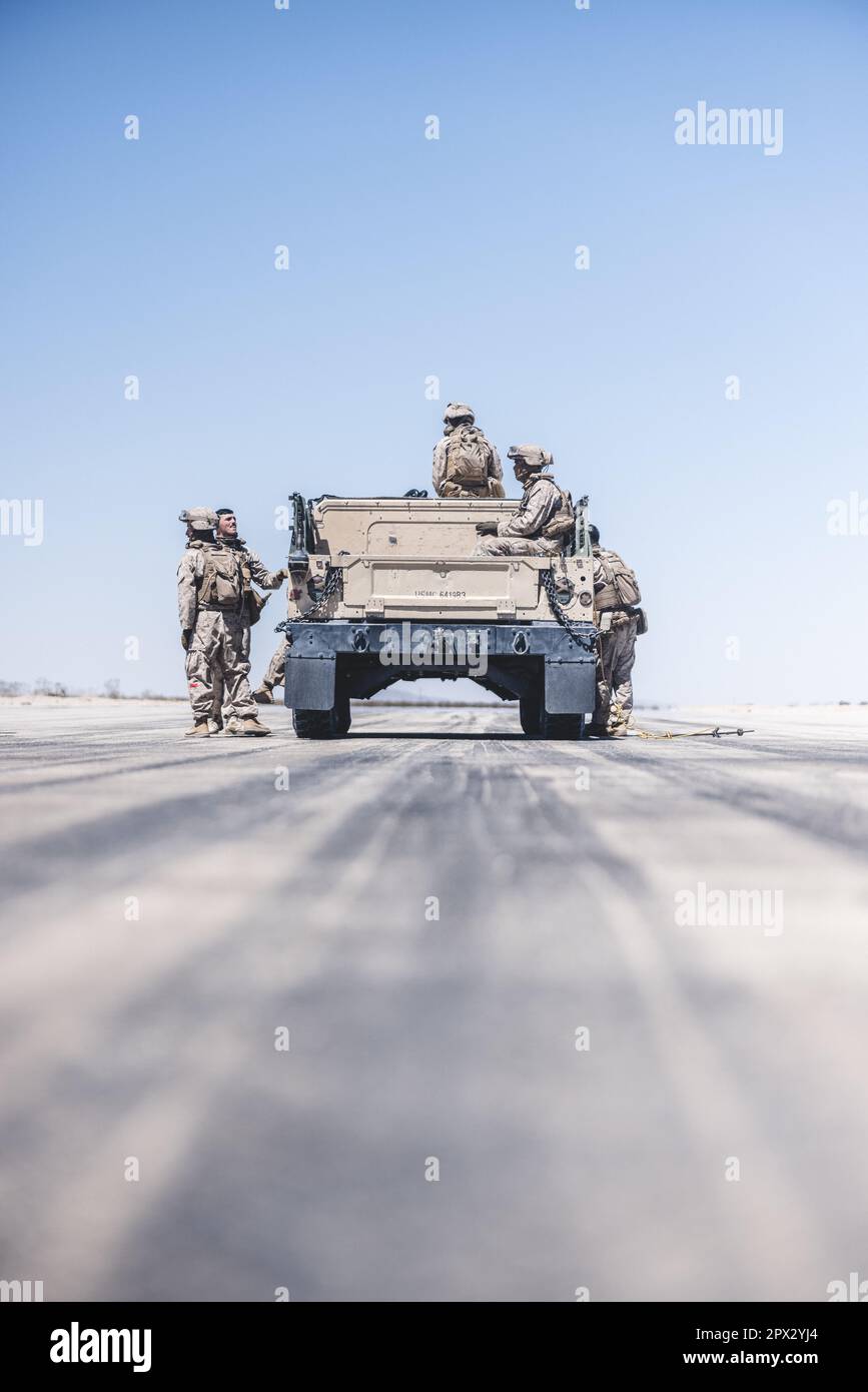 U.S. Marines with Combat Logistics Battalion 24, Combat Logistics ...