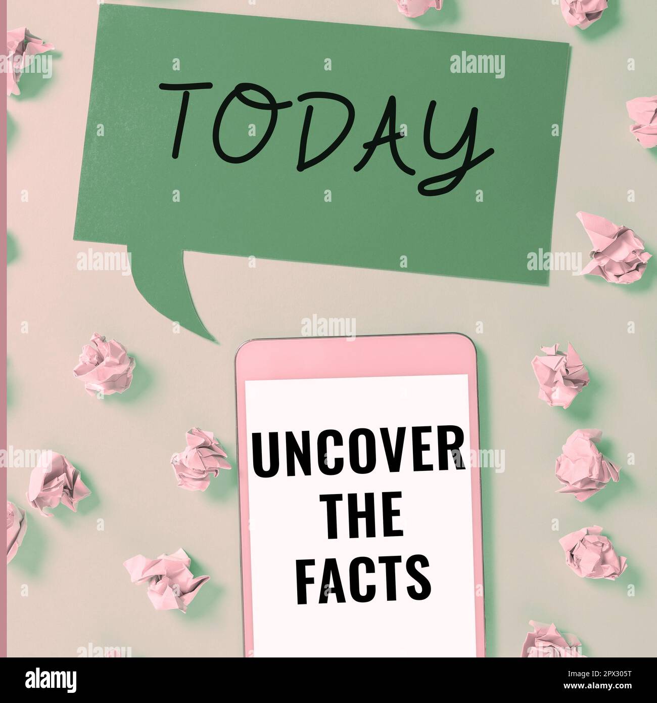 Inspiration showing sign Uncover The Facts, Business concept Find the ...