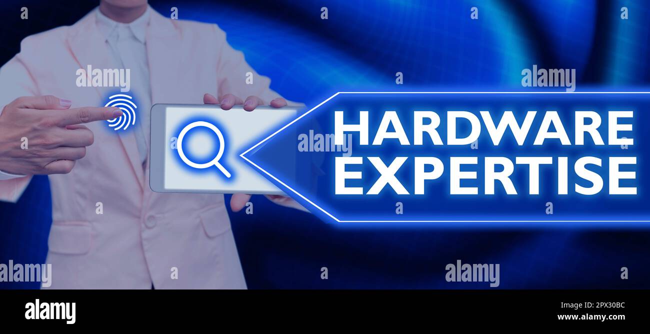 Inspiration showing sign Hardware Expertise, Word for machines and ...