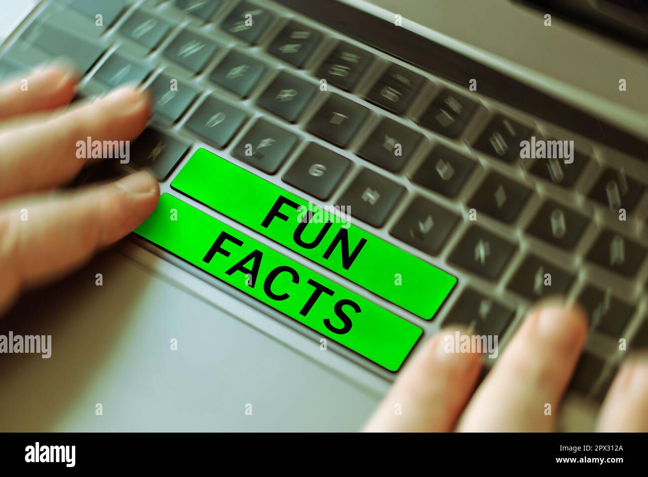 Handwriting text Fun Facts, Internet Concept short interesting trivia ...