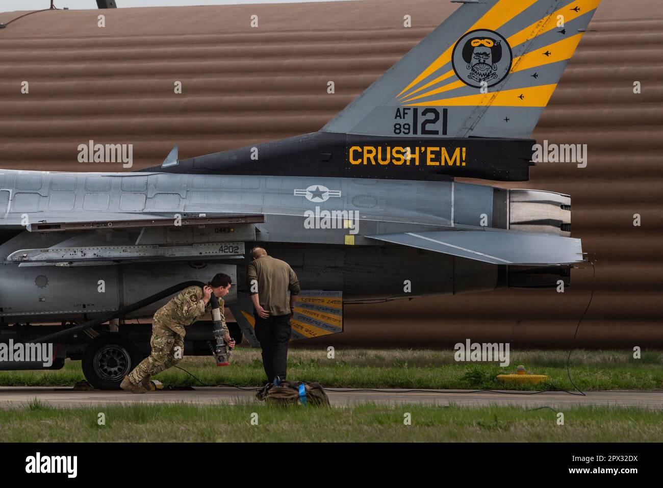 U.S. Air Force Senior Airman Joseph Murvich, 51st Logistics Readiness ...