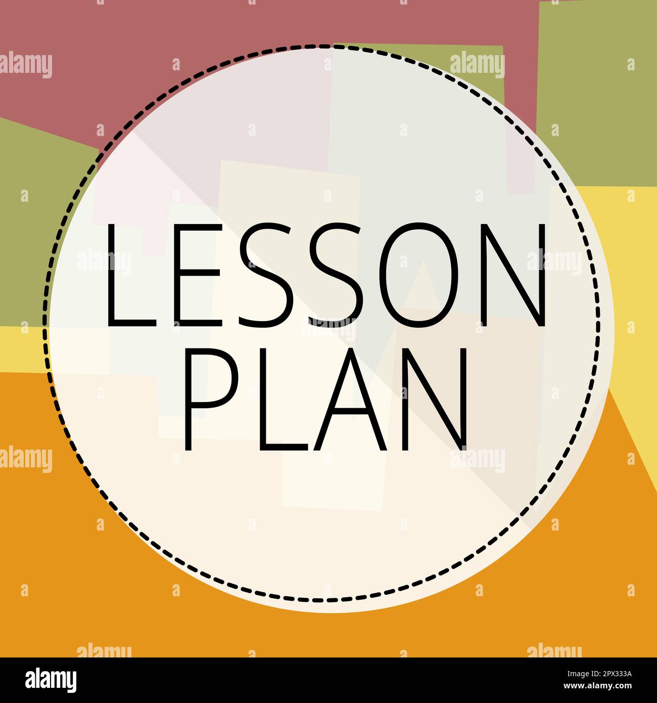 Text showing inspiration Lesson Plan, Business idea a teacher's ...