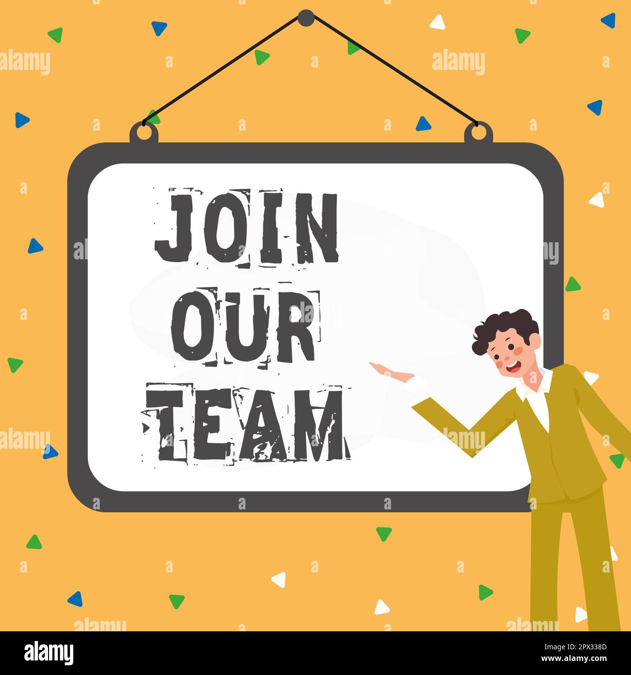 Hand writing sign Join Our Team, Concept meaning Allied Associate Work ...