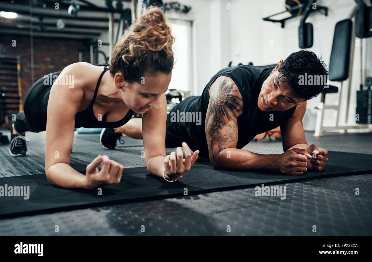 Every time you feel like giving up, dont. two sporty young people ...